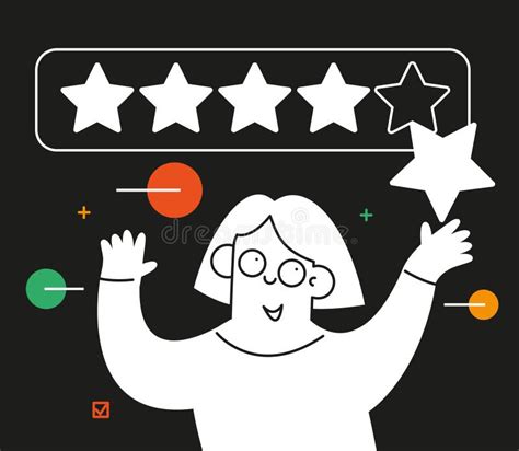 The Person Leaves A Five Star Rating And Positive Feedback Customer