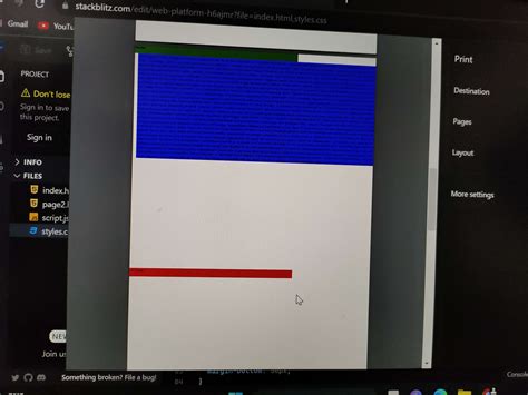 Overflow Of Footer On Print Preview Kevin Powell Community