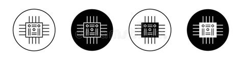 Computation Icon Stock Vector Illustration Of Isolated 307758466