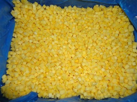 Faram Totapuri Mango Dices For Frozen Feature Fressness Good In