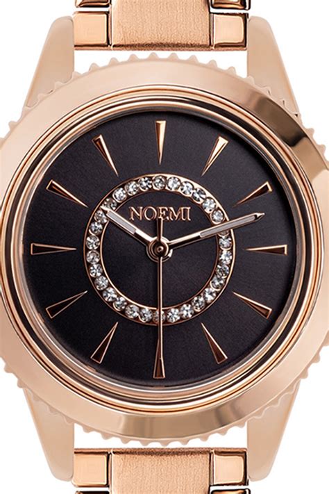 Noemi Часовник с верижка от неръждаема стомана Rose Gold Emag Bg