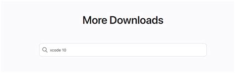 下载指定版本的 Xcode Xcode 10rock笔记 个人资源整理站