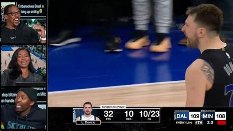 Nba On Tnt Jamal Crawford Spoke Luka Doncics Game Winner Into