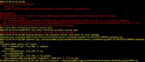 No Module Named Pandas · Issue 3 · Hyunhwan Jeongsalmonte · Github
