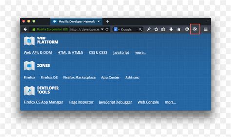 Firefox Dev Tools Hd Png Download Vhv
