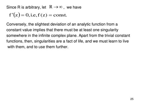 Ppt Functions Of A Complex Variables Powerpoint Presentation Free