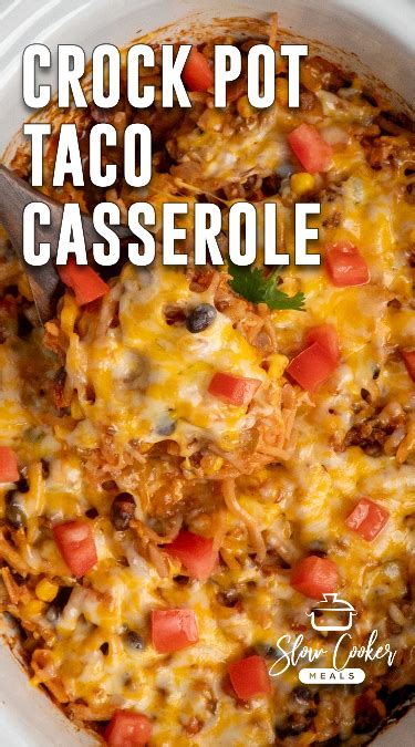 Crock Pot Taco Casserole Artofit