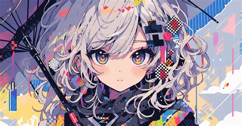 少女 少女拿著傘 葉鈴のイラスト Pixiv
