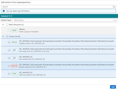 exposing s 4 hana on premise custom odata services to sap build with
