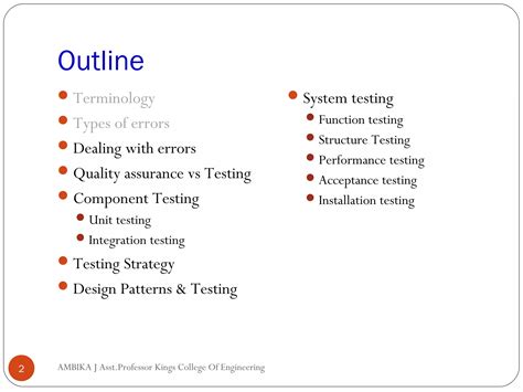 Software Testing An Introduction PPT Computing Technology Computing