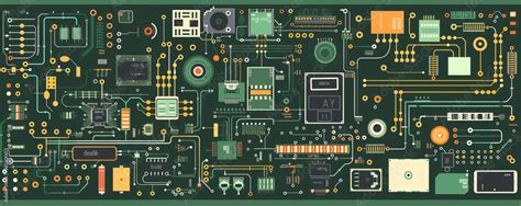 Electronic Circuit Schematic A Detailed Electronic Circuit Schematic