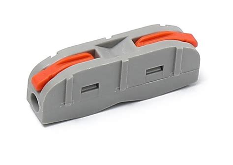 1 In 1 Out Compact Splicing Quick Wire Connection Terminal Blocks Fast Lighting Connectors