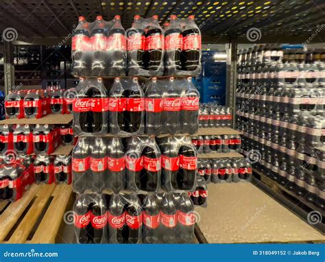 Stack Box Of Coca Cola On The Street By The Truck Editorial Photo 317344053