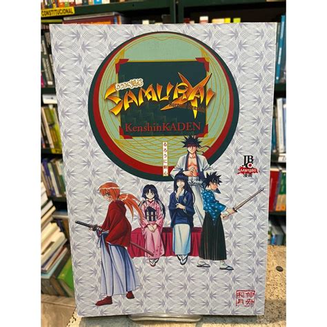 Kenshin Kaden Samurai Rurouni Kenshin Shopee Brasil