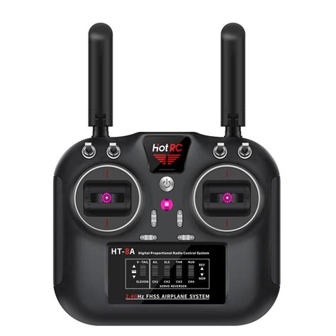 Hotrc Ht 8a 24g 8ch Rc Transmitter Fhss And 8ch Receiver With Box F