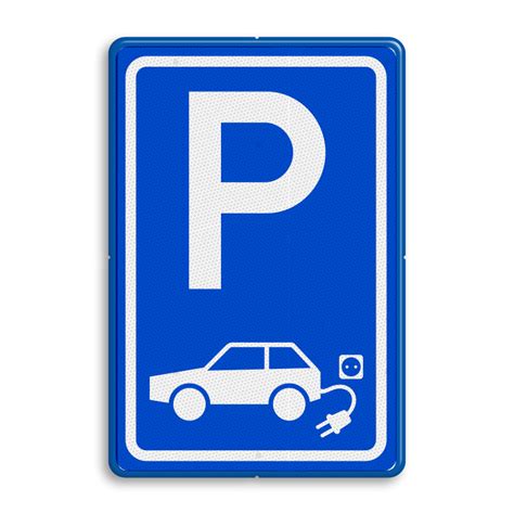Verkeersbord Elektrische Auto Parkeer Informatieborden Alle