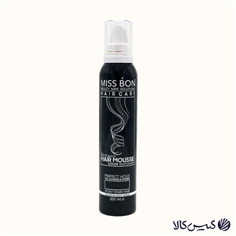 موس مو رنگی میس بون مشکی Miss Bon گیس کالا