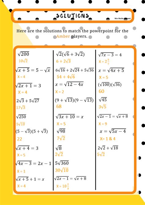 Who Let The Surds Out Lesson Plan Jchl Lcol Lchl Pi Plan Mrs Maths Ireland