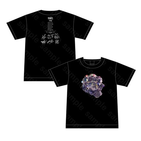 Irregular Dice Tシャツ 黒 いれいすとあ
