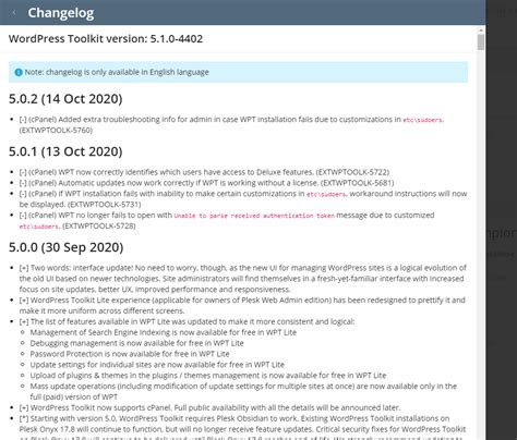 The Plesk Wp Toolkit 51 Release Backup Limits Localization Support