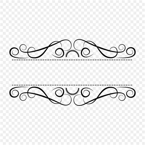Gambar Ornamen Bunga Untuk Teks Atau Judul Floral Ornamen Batik PNG