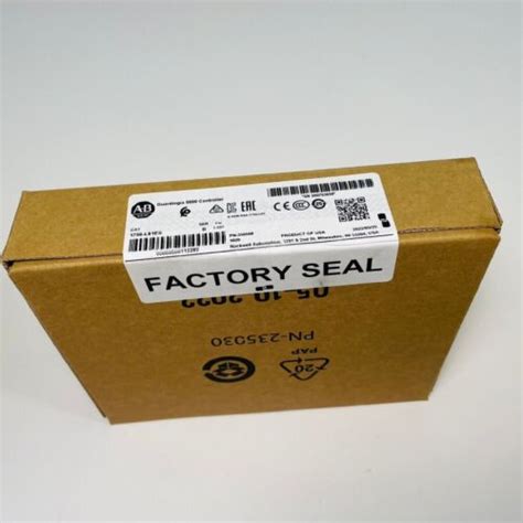 Factory Sealed Allen Bradley 1756 L81es Ser B Guardlogix 5580 Controller Ebay