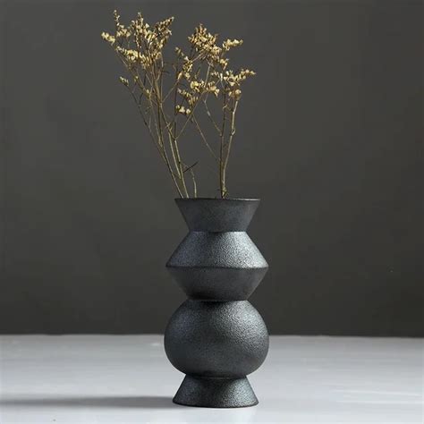 Ceramic Retro Simple Creative Desktop Small Ceramic Coarse Pottery Vase