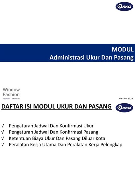 Modul 12 Administrasi Ukur Dan Pasang Rev 2021 Pdf