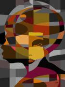 Facing Profile Painting By James Mingo Fine Art America