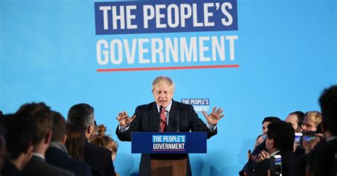 Boris Johnson Victory Speech Pm Humbled As He Hails New Dawn