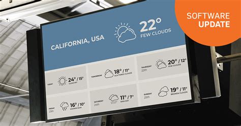 New Weather App And Layout Editor Yodeck