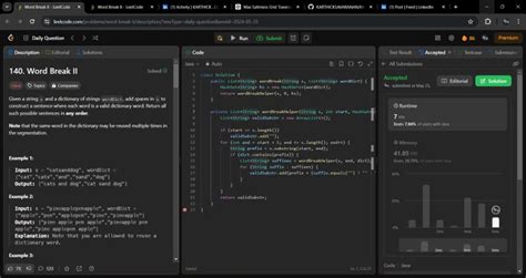Karthick On Linkedin 100daysleetcodechallenge Codejourney Dailycoding 100daysofcode