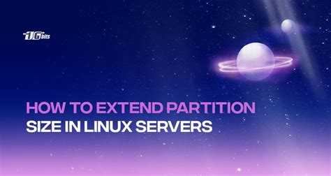 How To Extend Partition Size In Linux Server