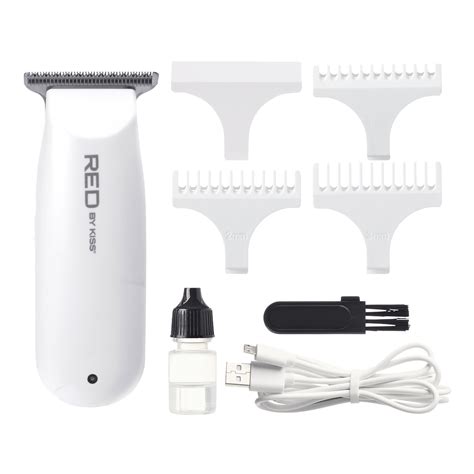 Red By Kiss Hair Clipper Mini Cordless Hair Trimmer Long Lasting Hair