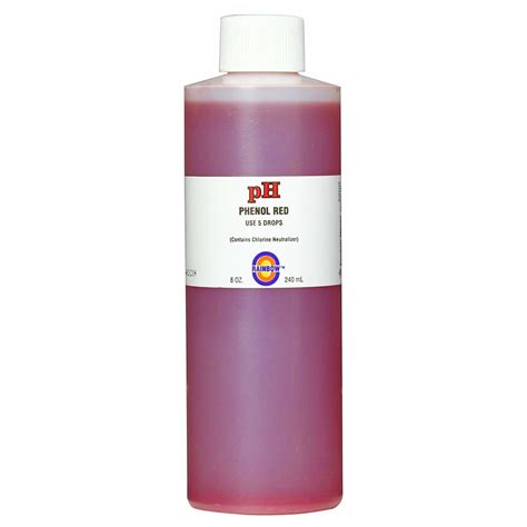 Test Reagent 8 Oz Phenol Red