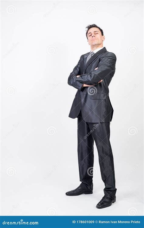 Arrogant Man In Suit Stock Image Image Of Background 178601009