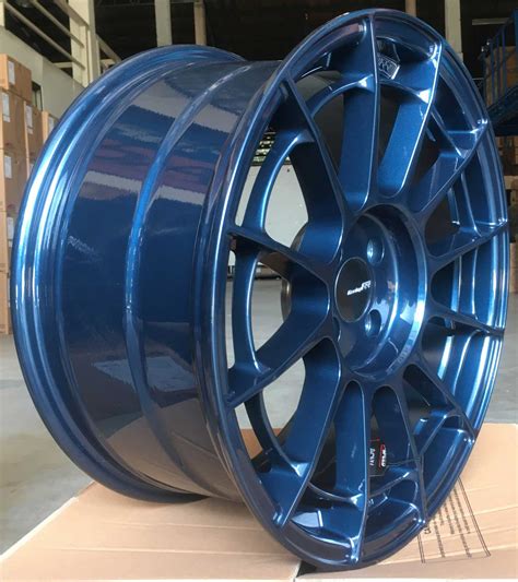 ล้อแม็ก รถเก๋ง 17 ล้อแม็กใหม่ Nt03 4รู100 Et35 ดิฟบลู 8 17นิ้ว ล้อแม็กซ์ ยางรถยนต์