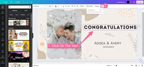 How To Make Text Transparent In Canva (Step By Step!)