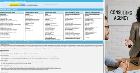 Consulting Agency 3 Statement Financial Model Template Eloquens Consulting Agency 3 Statement Financial Model Template Eloquens