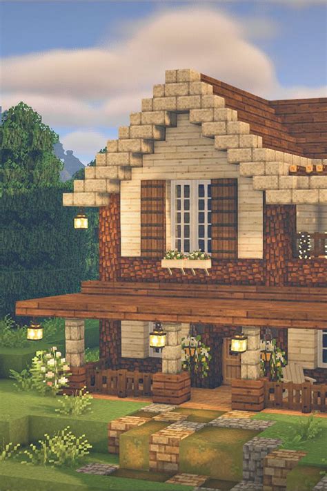 Minecraft How To Build A Farm House Minecraft Cottage Minecraft