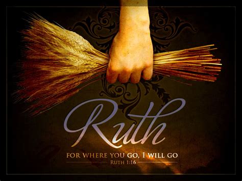 Book Of Ruth Special Scriptures From The Book Of Ruth Book Of Ruth