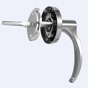 A BST Push Bar Door Lock Panic Exit Device With Exterior Lever