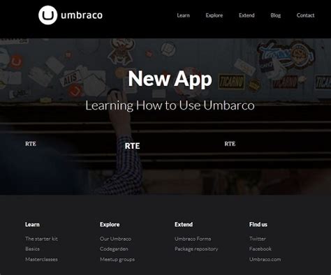 Making A Simple Umbraco Mvc Application Codeproject