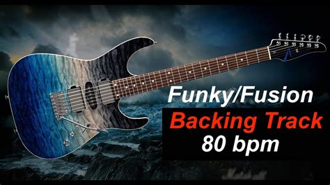 Funky Fusion Backing Track 80 BPM YouTube