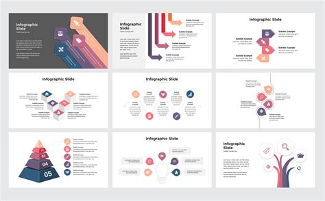 Шаблоны для презентаций Powerpoint с инфографикой
