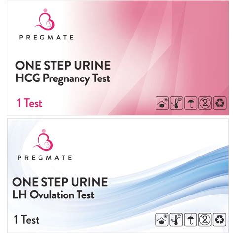 Pregmate Ovulation And Pregnancy Test Strips Predictor Kit Pregnancy Test Hcg Positive