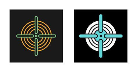 Aim Vector Icon 24020645 Vector Art At Vecteezy