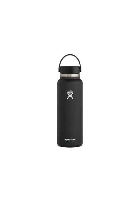 Jual Hydro Flask Hydro Flask 40oz Wide Mouth Flex Cap Black Original