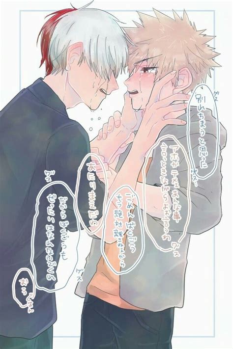 Todobaku Bakutodo Todoroki Shouto Bakugou Katsuki Boku No Hero