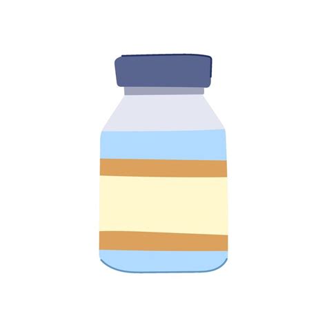 Injection Vaccine Vial Cartoon Illustration 51180319 Vector Art At Vecteezy